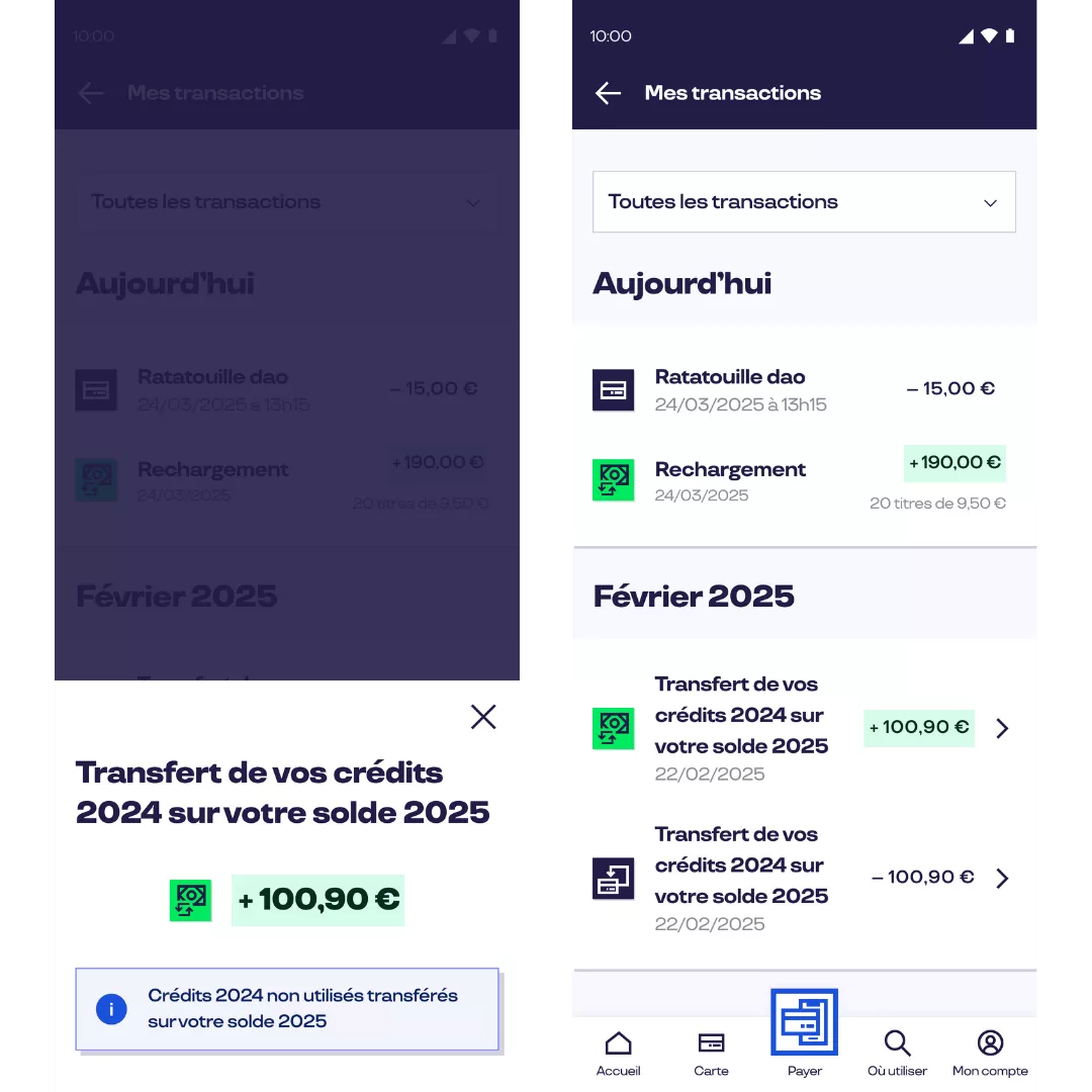 Ma carte Pluxee Restaurant | Crédits périmés : que faire